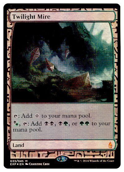 【MTG】 黄昏のぬかるみ/Twilight Mire(英語版)MPS 限定カード た/土地 の通販 - カーナベル